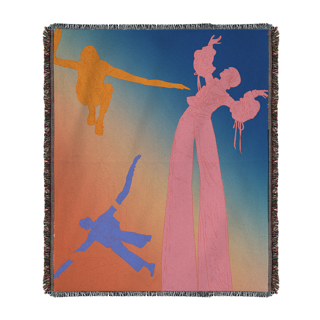 Running Out Of Time Woven Blanket - Paramore Store UK